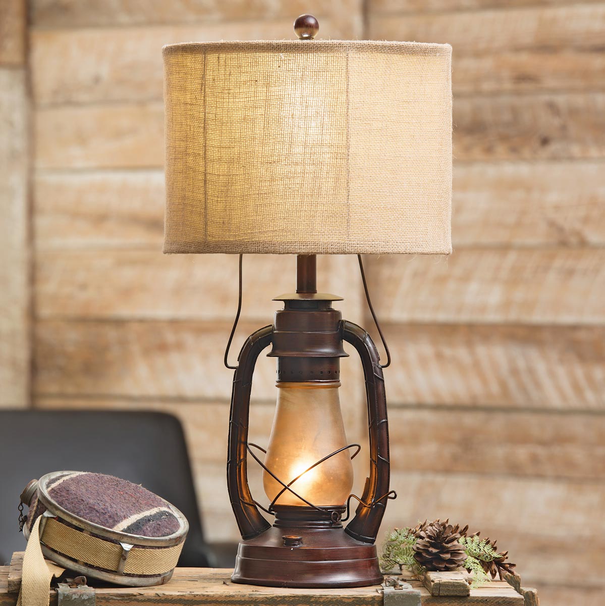 rustic table lamps