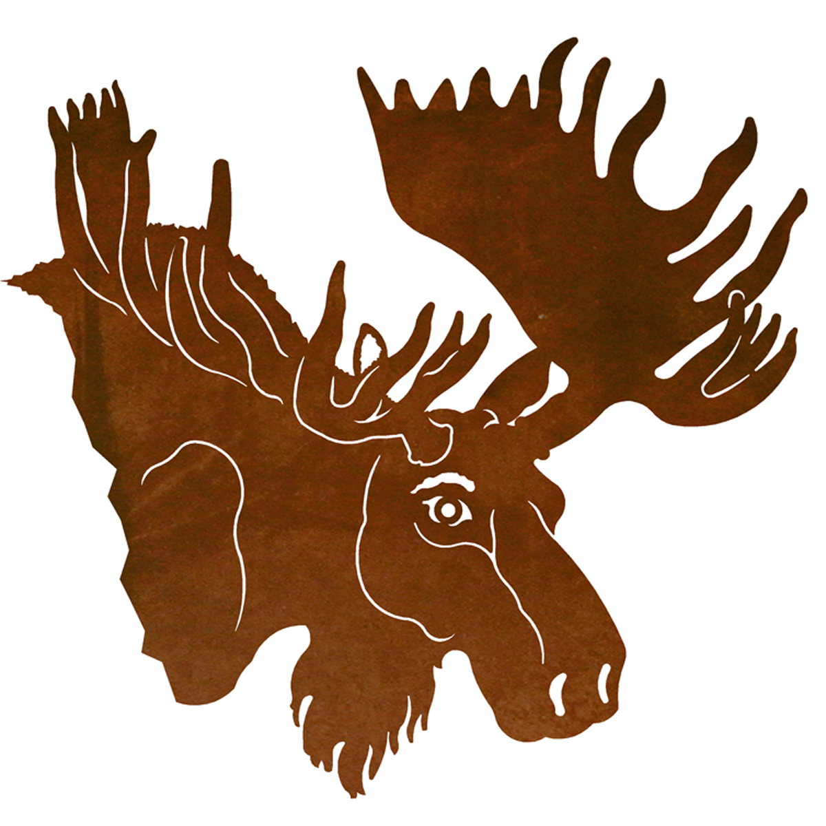 moose head stencil