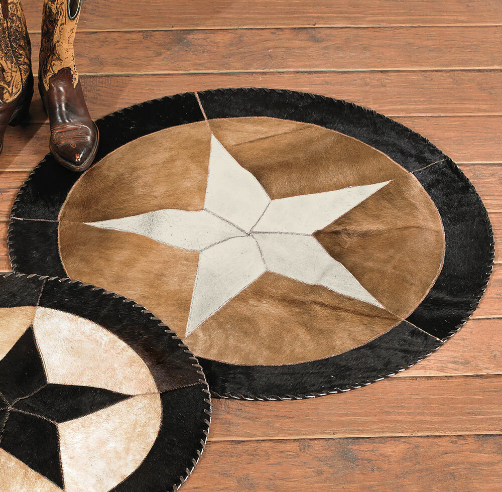 cowhide pattern area rug