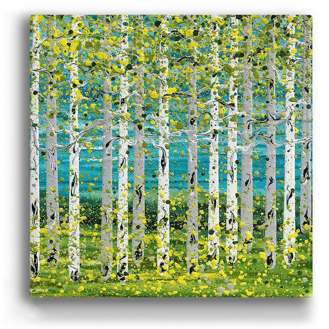 summer forest art