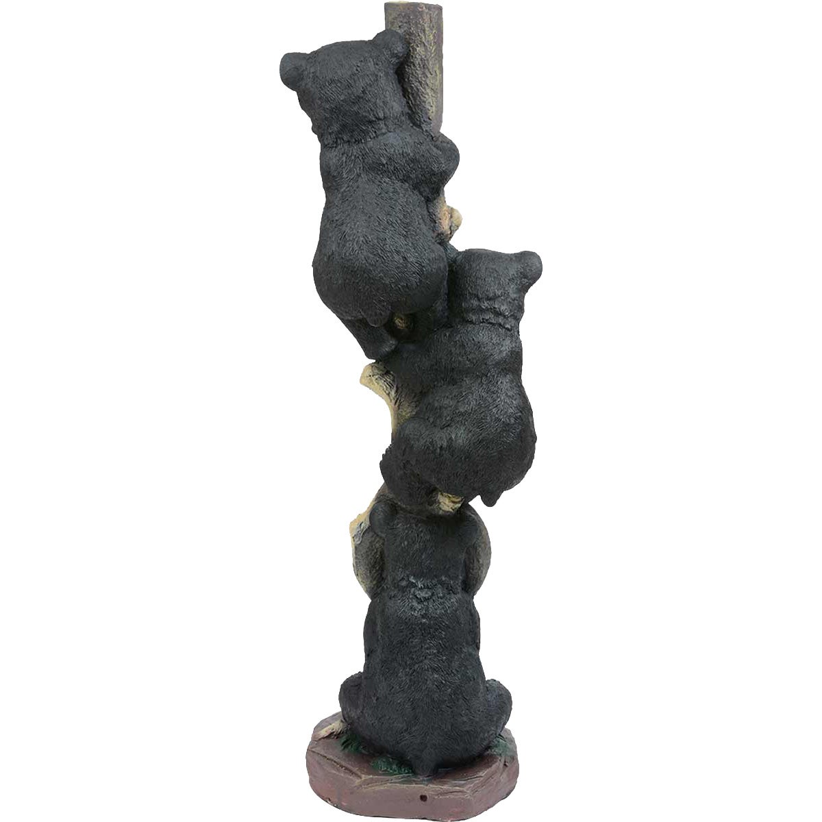 three legged bear statue