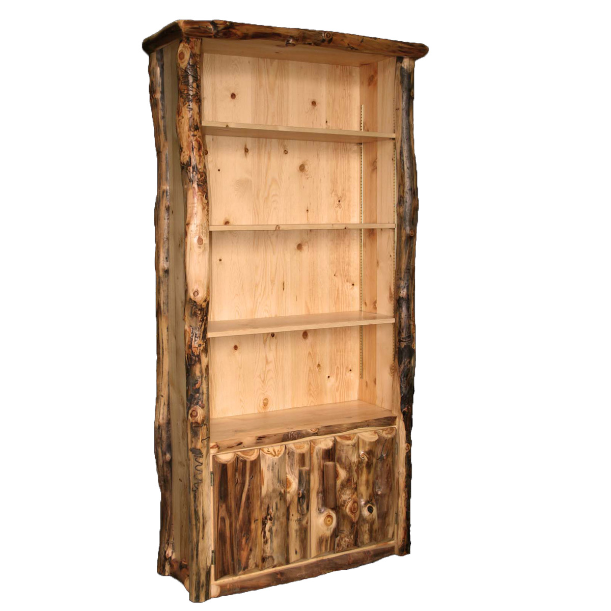 rustic cabin shelves