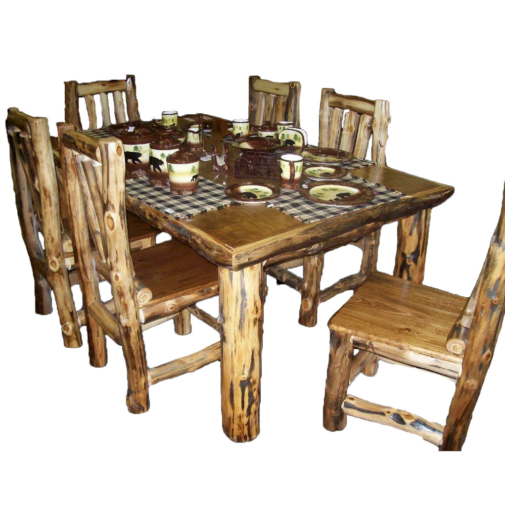 rustic dining table for 2