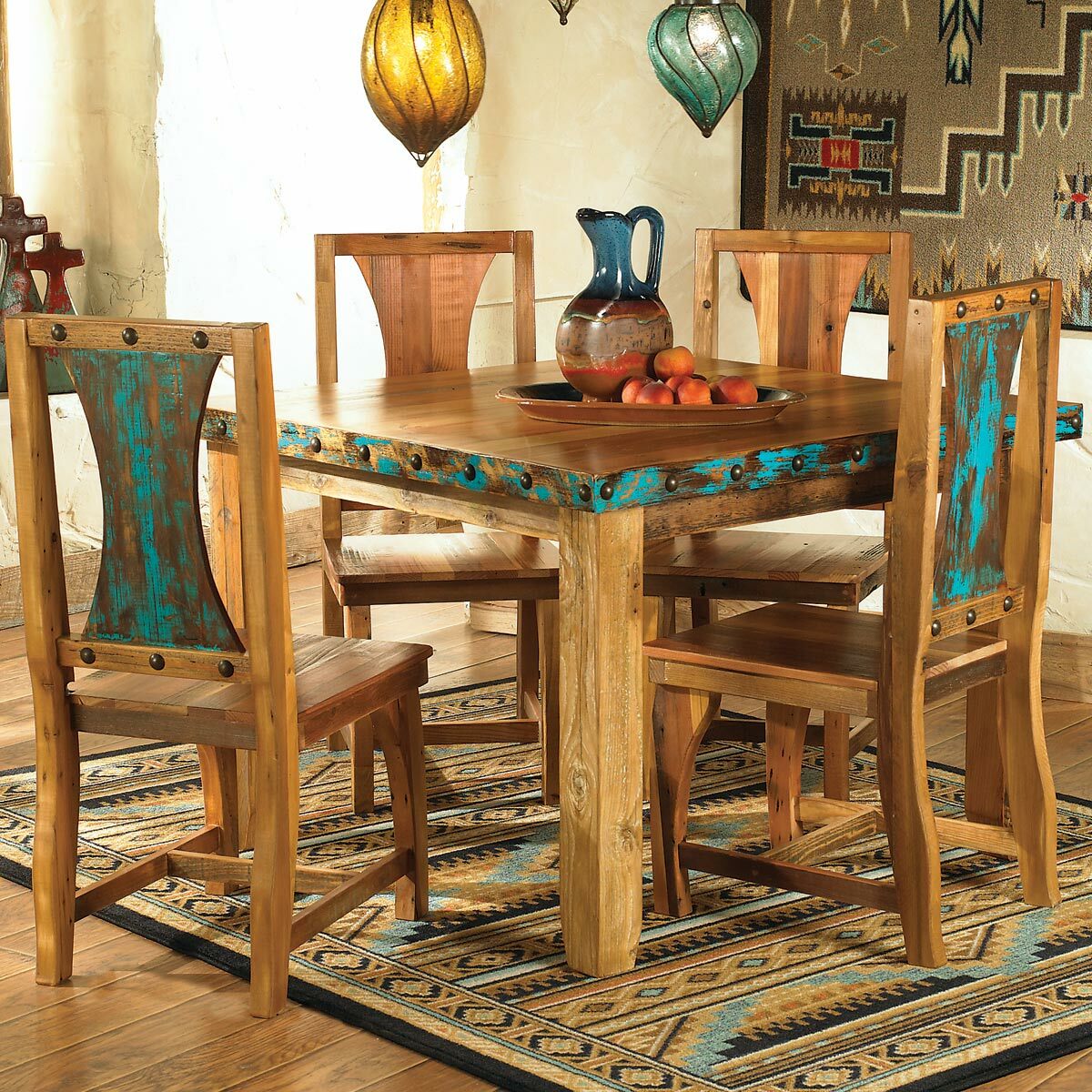 western dining room table set