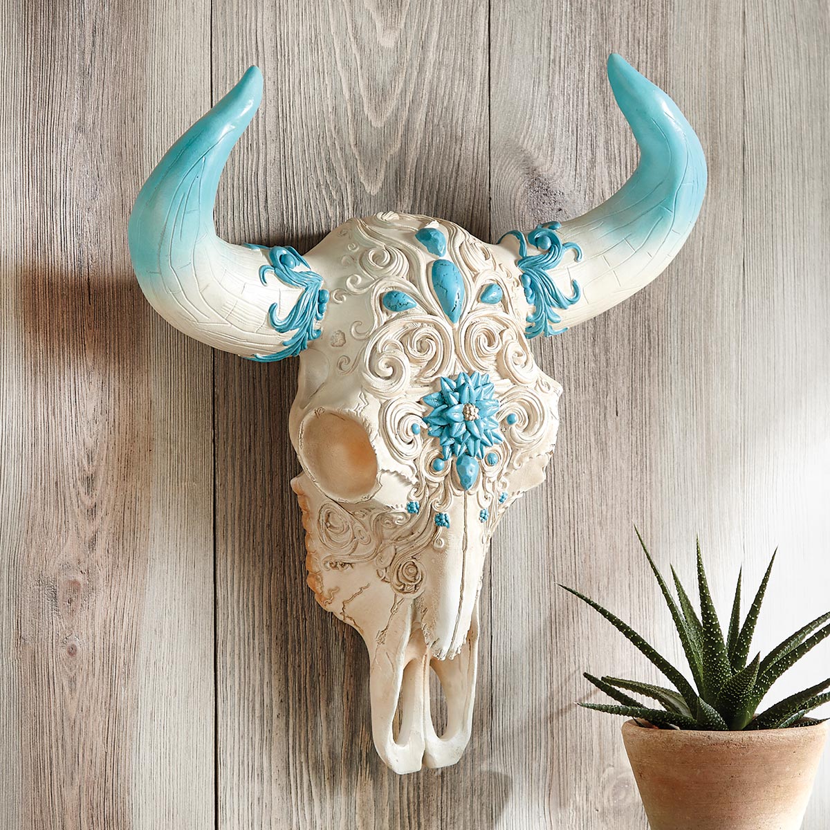 bison skull wall mount